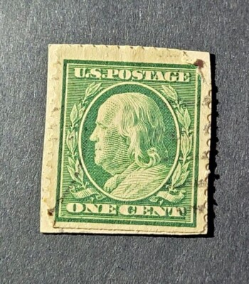 VERY RARE BEN FRANKLIN One Cent US Postage Stamp. 1908 | eBay