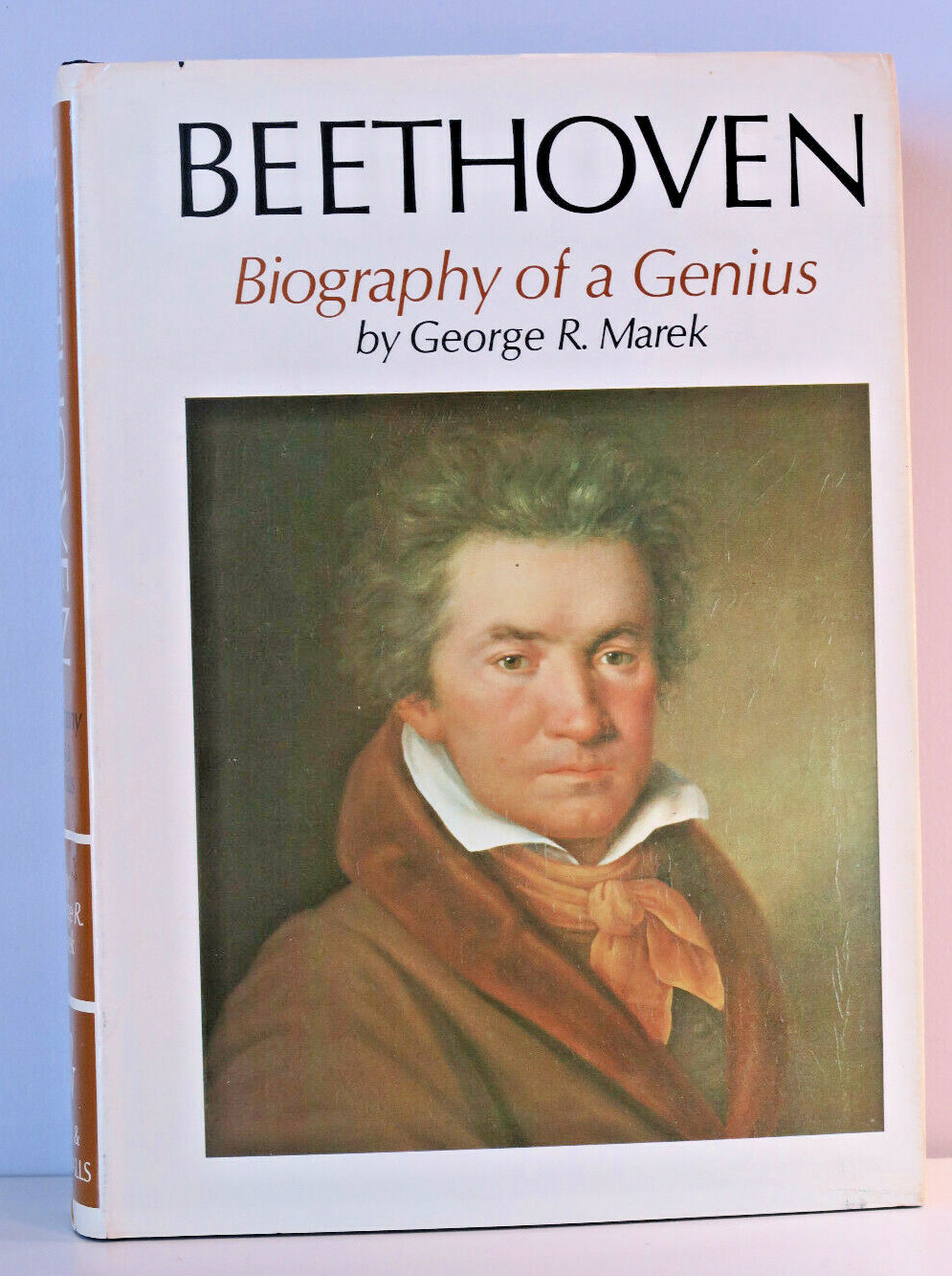 Beethoven Biography of a Genius by George R. Merek Vintage -HC/DJ 1969 ...