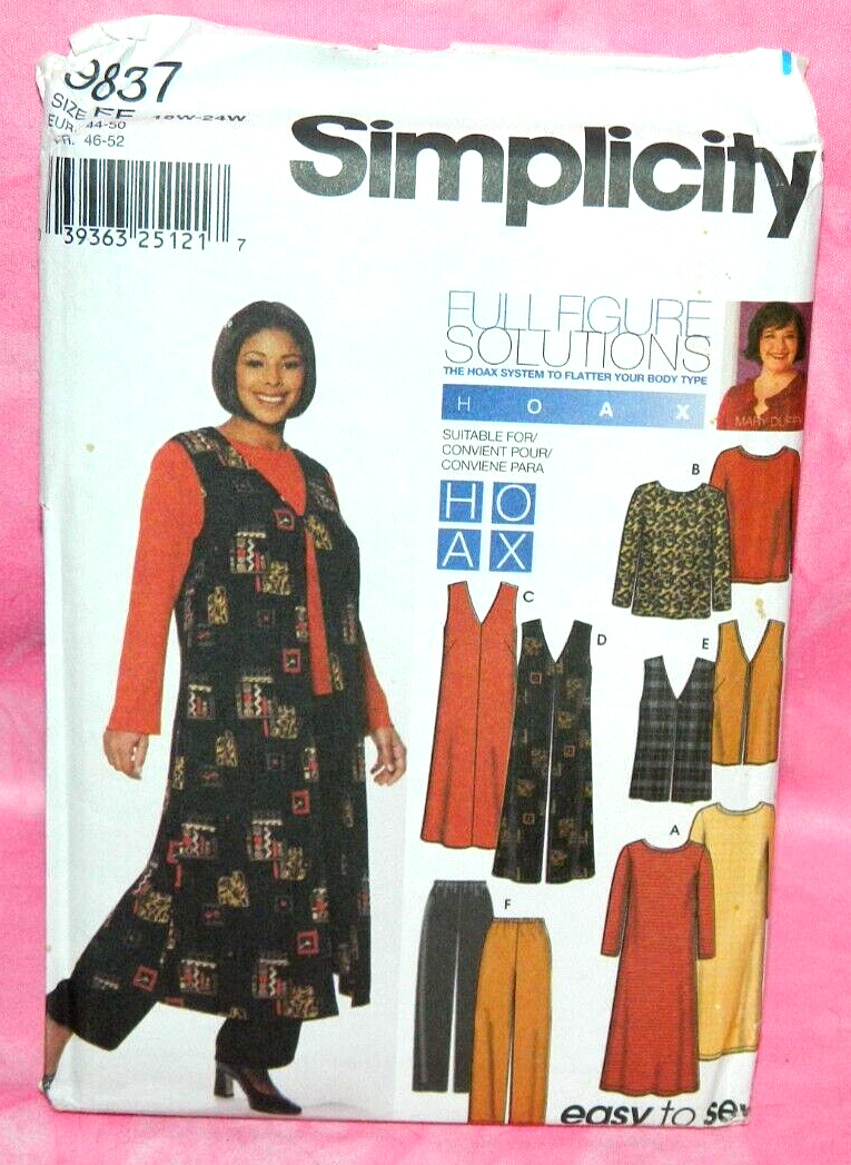 70s Simplicity 9837 Mod Jacket Skirt Pants Pattern Size 12 Bust 34 for ...