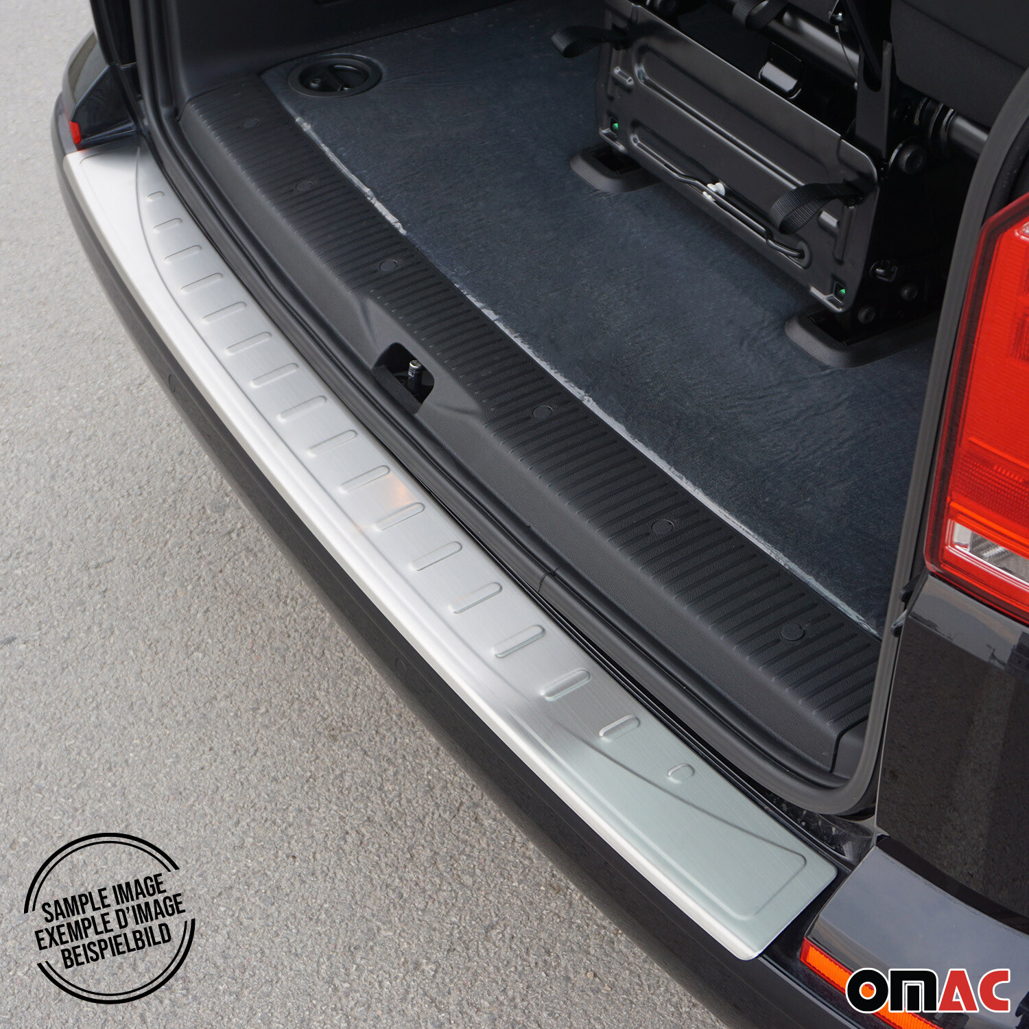 Rear Bumper Sill Cover Protector for Ford Transit Connect 2010-13 ...