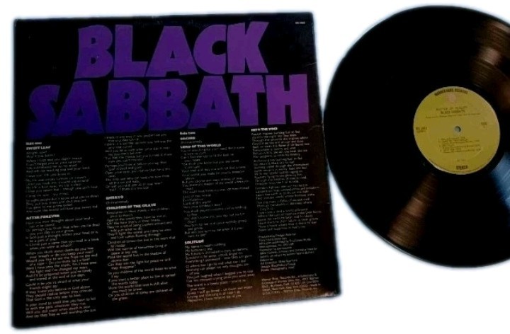 BLACK SABBATH [First Press Vinyl] NM 1971 Master Of Reality Record WB ...