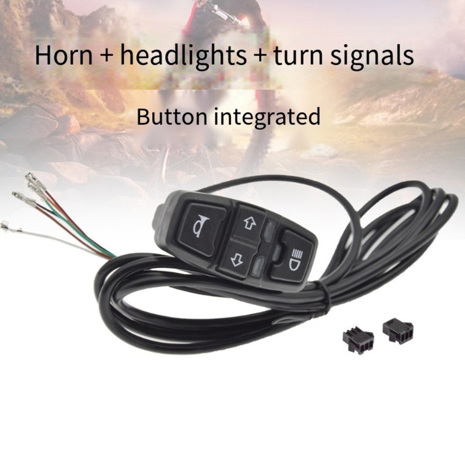 Electric Bike Switch Three In One Switch For Cycling Safety Space ...