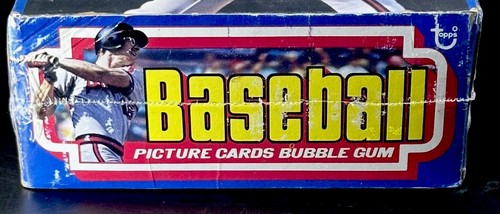 1977 Topps Baseball Empty Wax Box BBCE | eBay