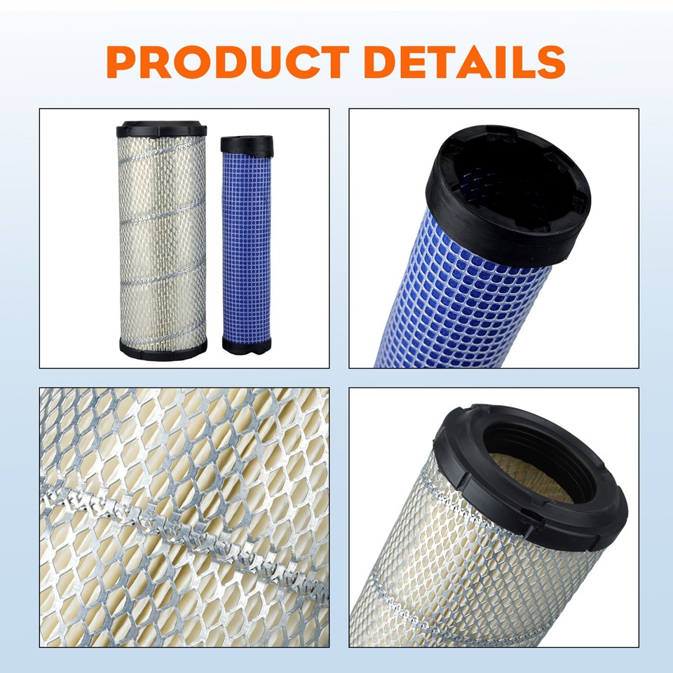 2 Inner & Air Filter 11013-7044 & 11013-7045 FOR Kohler 25-083-01-S 25 ...