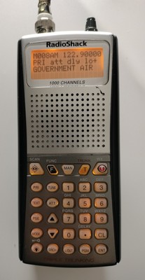 Radio Shack Pro-97 20-527 1000 Channel Triple Trunking Handheld Radio ...