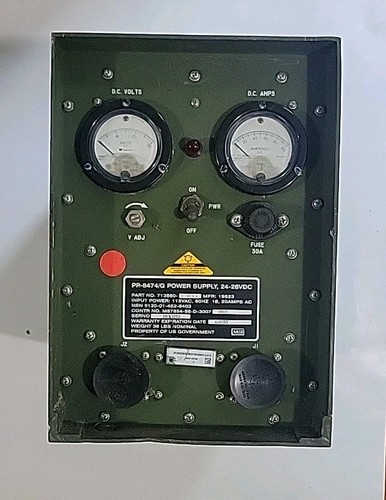 Power Supply Converter PP-8474/G MILITARY RADIO 24V 18-30VDC 60A ...