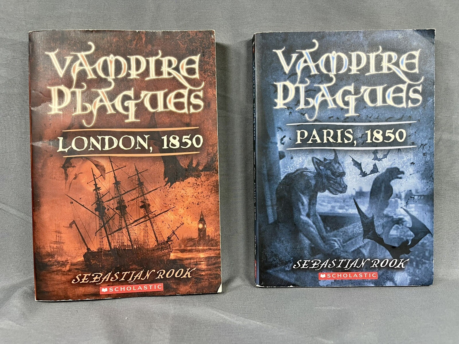 VAMPIRE PLAGUES Books 1-2 London and Paris Sebastian Rock PB | eBay
