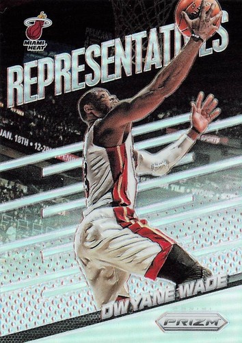 Dwayne Wade Representatives Silver Prizm 2014-15 Basketball Card #11 | eBay