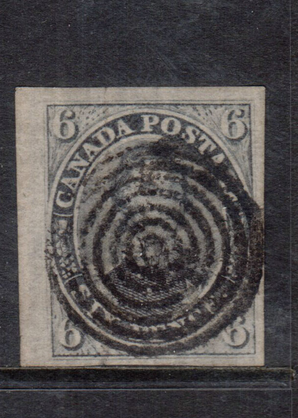 Canada #2 Extra Fine Used Verge Line **With Certificate** | eBay