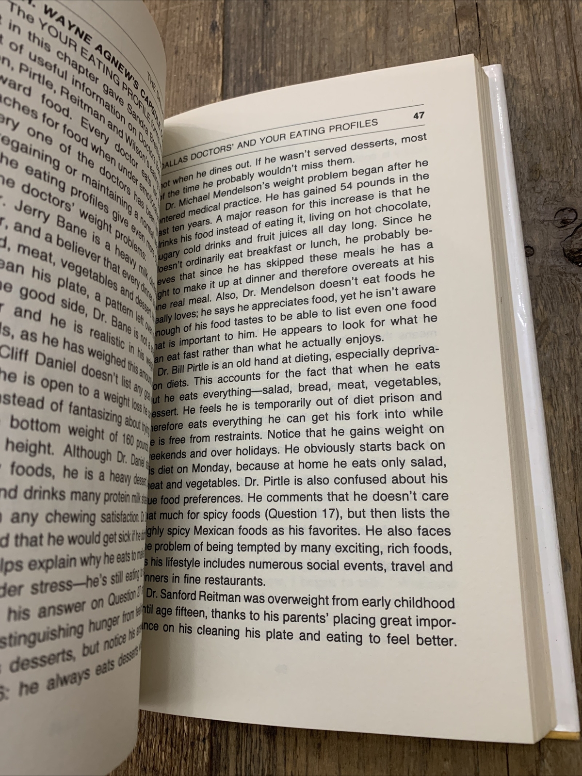 The Dallas Doctors' Diet by H. Wayne Agnew and Sandra Breithaupt (1983 ...