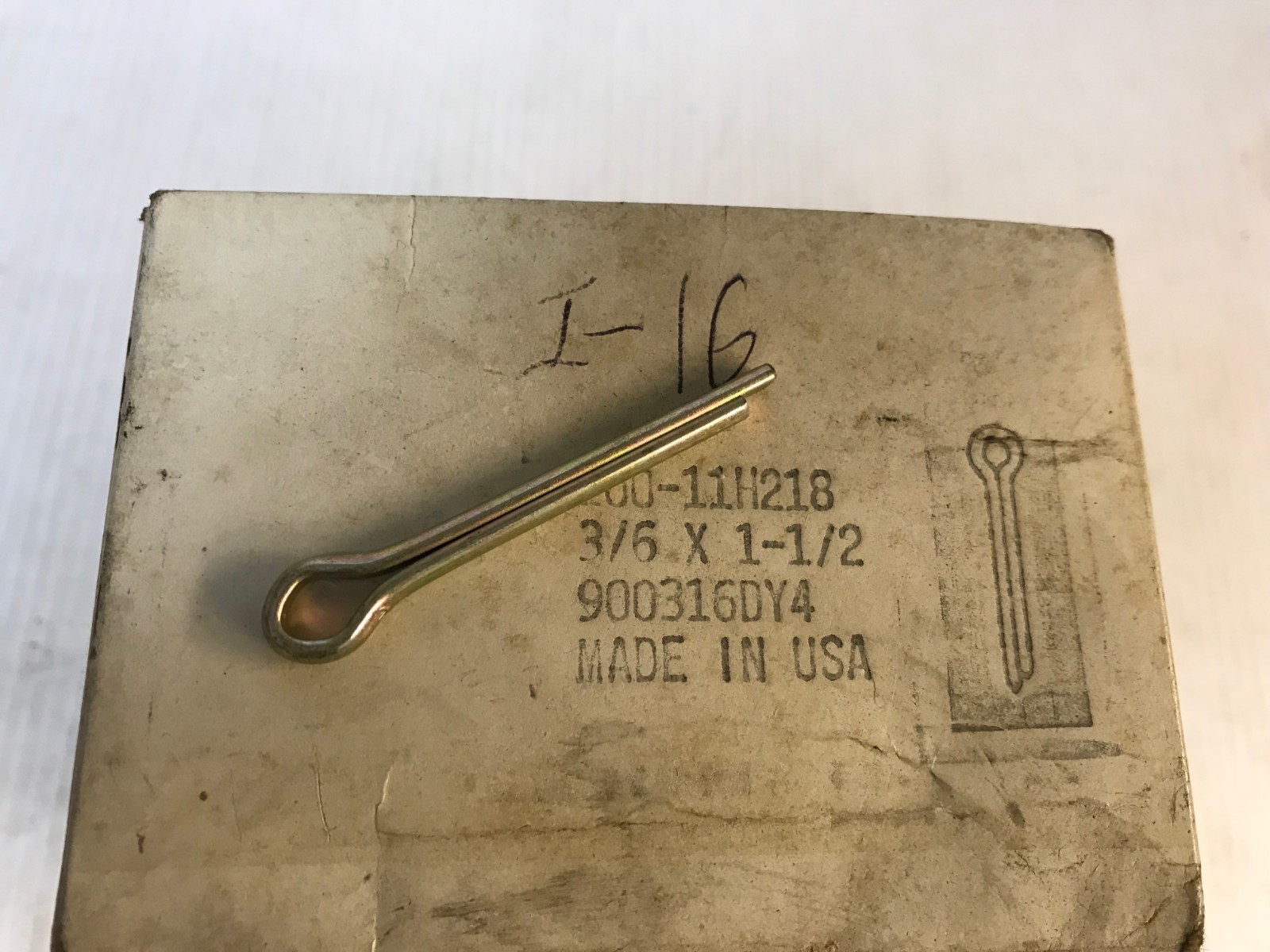 11H218 GENUINE OEM John Deere COTTER PIN Replaces 700014298 & 50025442 ...