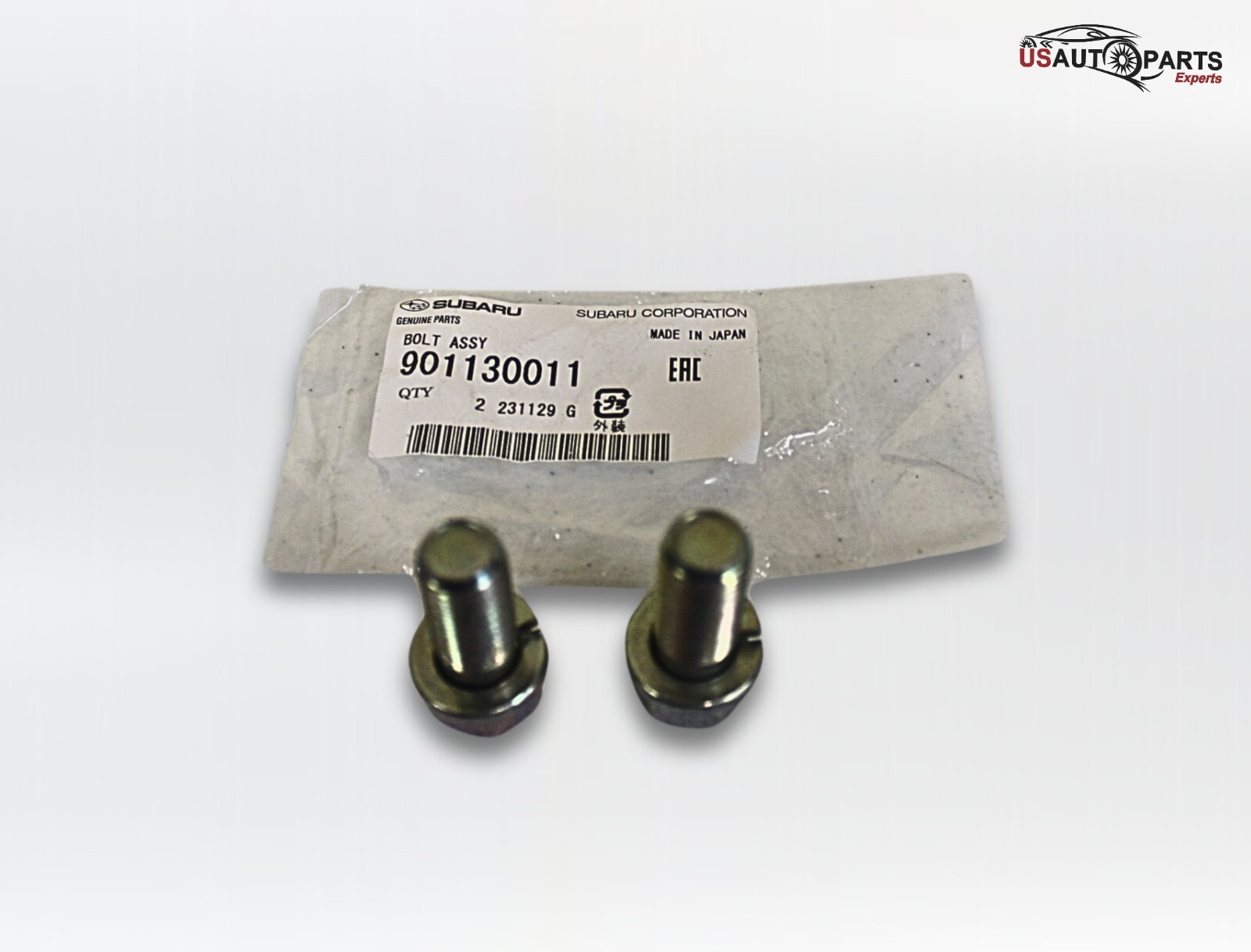 SET OF 2 -Genuine Subaru Disc Brake Caliper Bracket Mount Bolt For ...