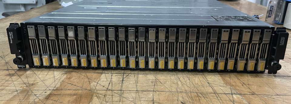 Dell EqualLogic PS4100 | E04J | CP2F8 | 2x HRT01 | 24x Caddies (NO HDD ...