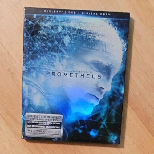 Prometheus (Blu-ray/DVD, 2012, 2-Disc Set, UltraViolet Includes Digital ...