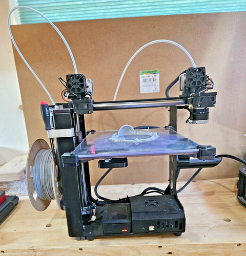 3D Printer MakerGear M3-ID Dual Rev1 with touch probe and motor dampers ...