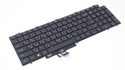 Dell Latitude 5520 5540 Precision 3560 3580 ARABIC Backlit Keyboard ...