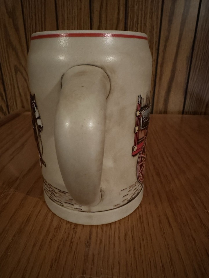 Budweiser Clydesdale Training Hitch 5.5" Beer Stein CS131 | eBay