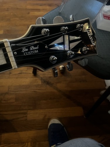 Gibson Led Paul Custom Guitar Autographed By Ace Frehley | eBay