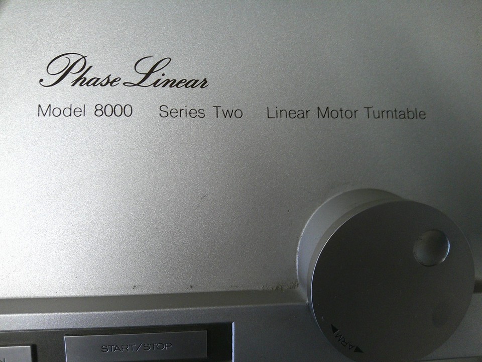 Phase Linear Model 8000 Series Two Linear Trac Turntable Parts Or ...