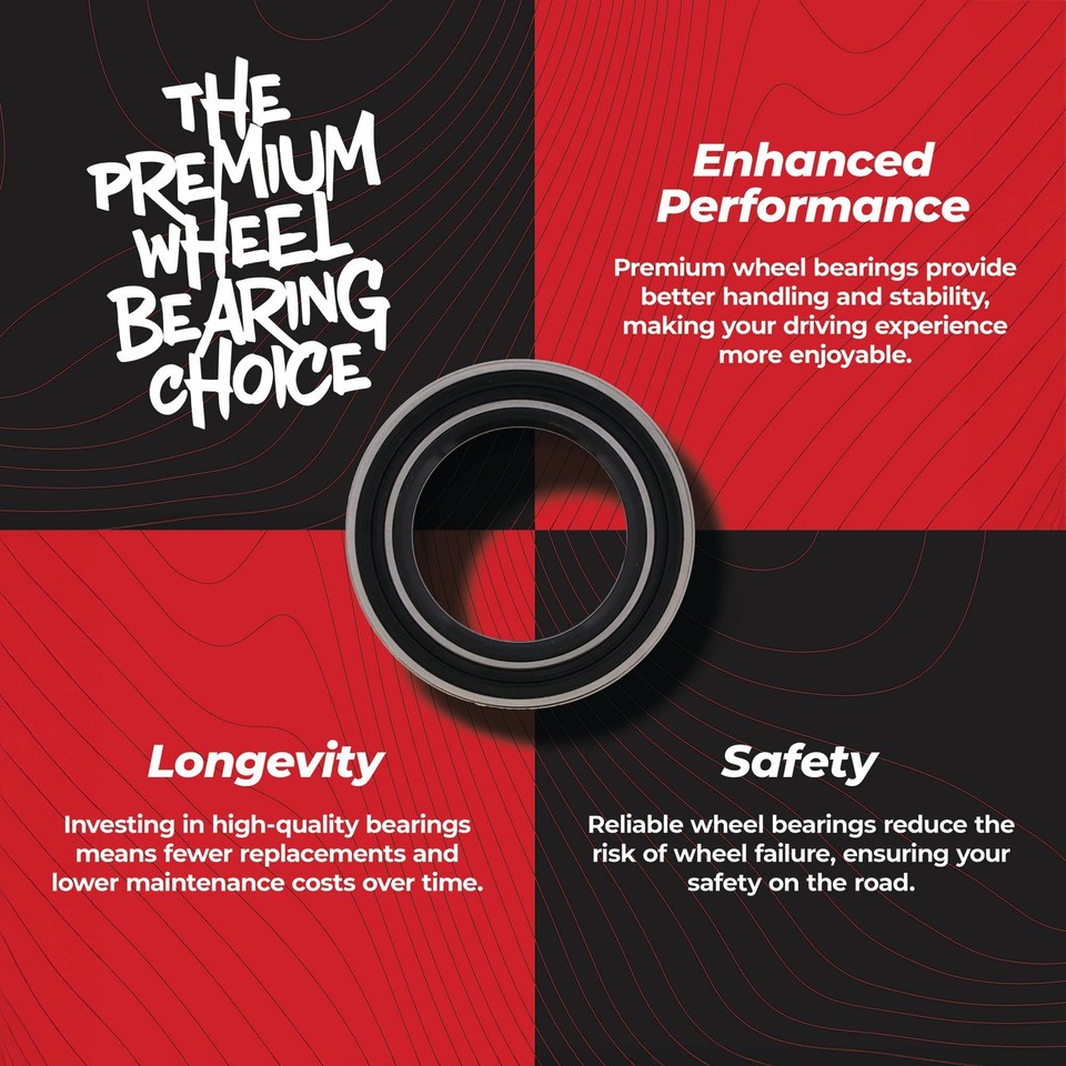 All Balls 25-1628 Front Wheel Bearing for Polaris Ranger 4x4 800 EFI 10 ...