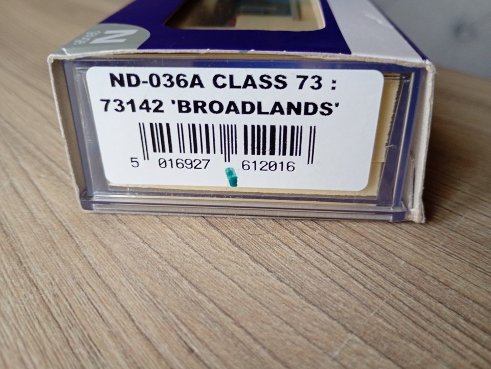 Dapol N Gauge ND-036A Class 73 73142 Broadlands | eBay UK