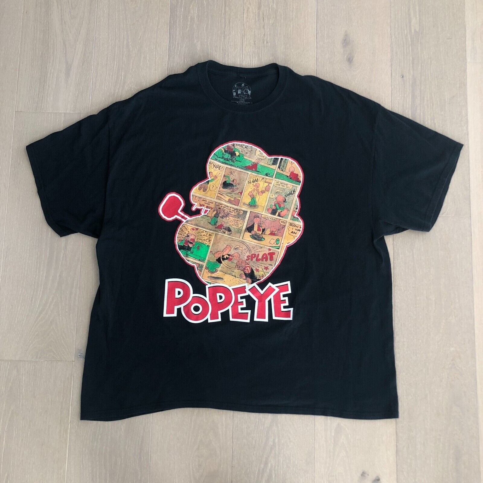 Retro Popeye Cartoon Vintage Comics Silhouette 100% C… - Gem