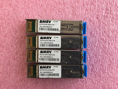 MRV SFP27DWLR08-27R DWDM SFP 1555.75nm 2.7G 80km OC48/STM16 | eBay