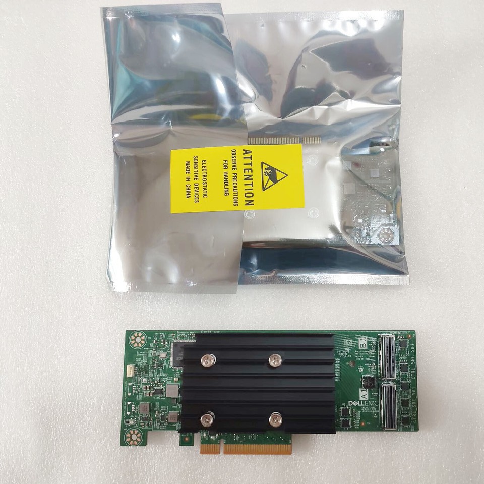 Dell PERC H355 VCV6T 0VCV6T SAS PCIe Controller SAS3416 SFF-8654 T150 ...