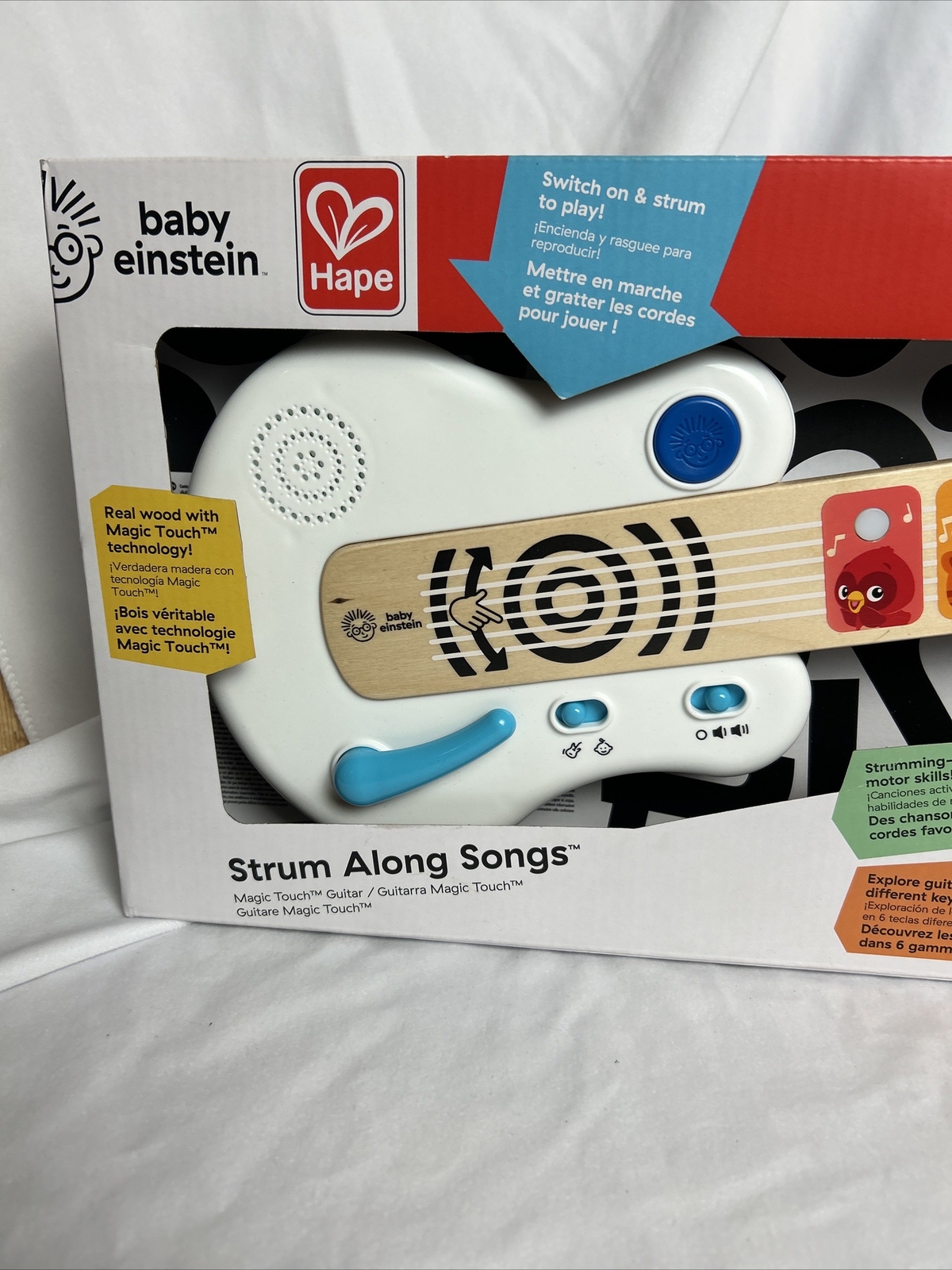 Baby Einstein 12396 Strum Along Songs Magic Touch Guitar Musical Toy ...
