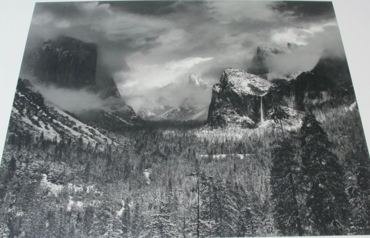 Ansel Adams Clearing Winter Storm