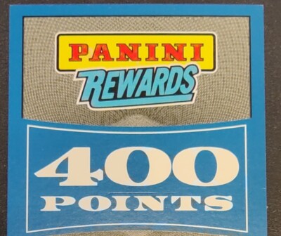 400 Panini Rewards Points Unredeemed Unused | eBay