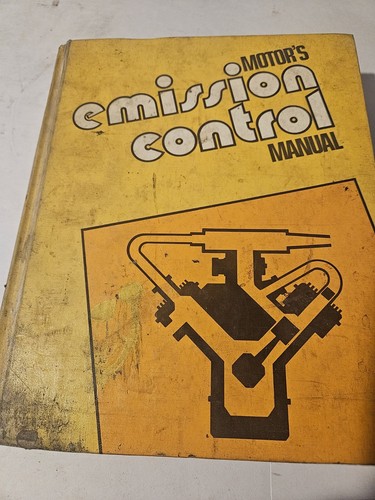 Motor's Emission Control Book | eBay