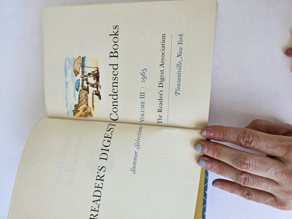 Vintage Readers Digest Condensed Books Volume 3 1965 | eBay