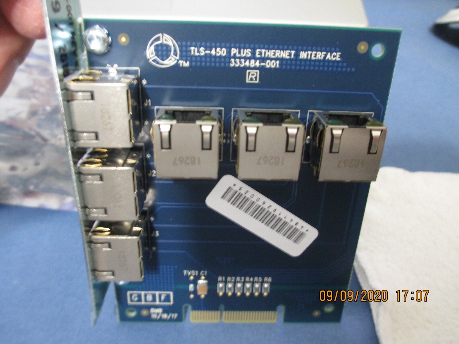 VEEDER-ROOT TLS-450 PLUS - 330020-797 USB/ETHERNET 3 PORT INTERFACE ...
