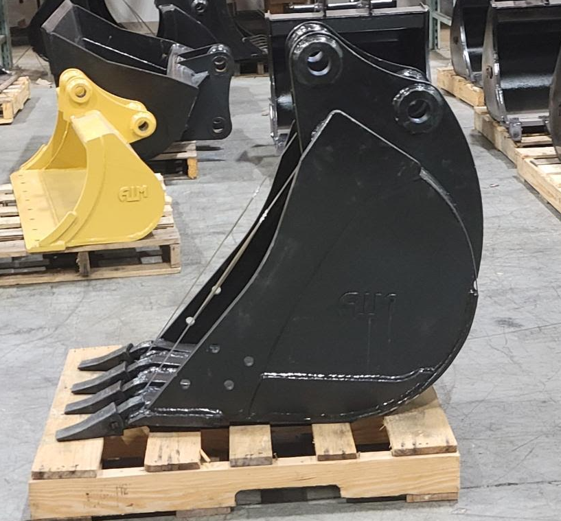 New 18" Heavy Duty Excavator Bucket for a Sany SY60 with Coupler Pins ...