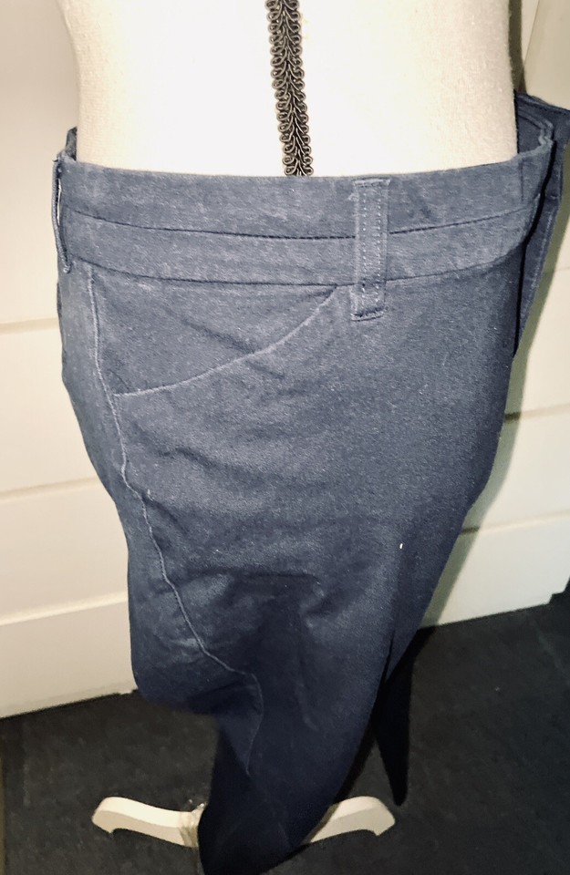 $39 OLD NAVY SLIM CITY LONG TAPESTRY BLUE COTTON STRETCH PANTS 18R (40 ...