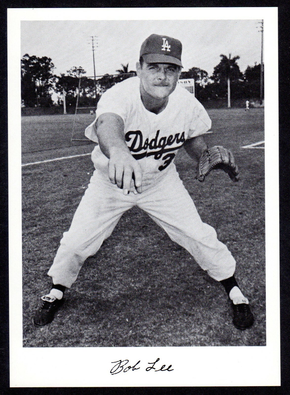 Bob Lee Baseball Pitcher