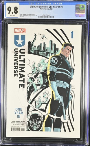 Ultimate Universe One Year in #1 CGC 9.8 1st Ultimate Wolverine Marvel ...