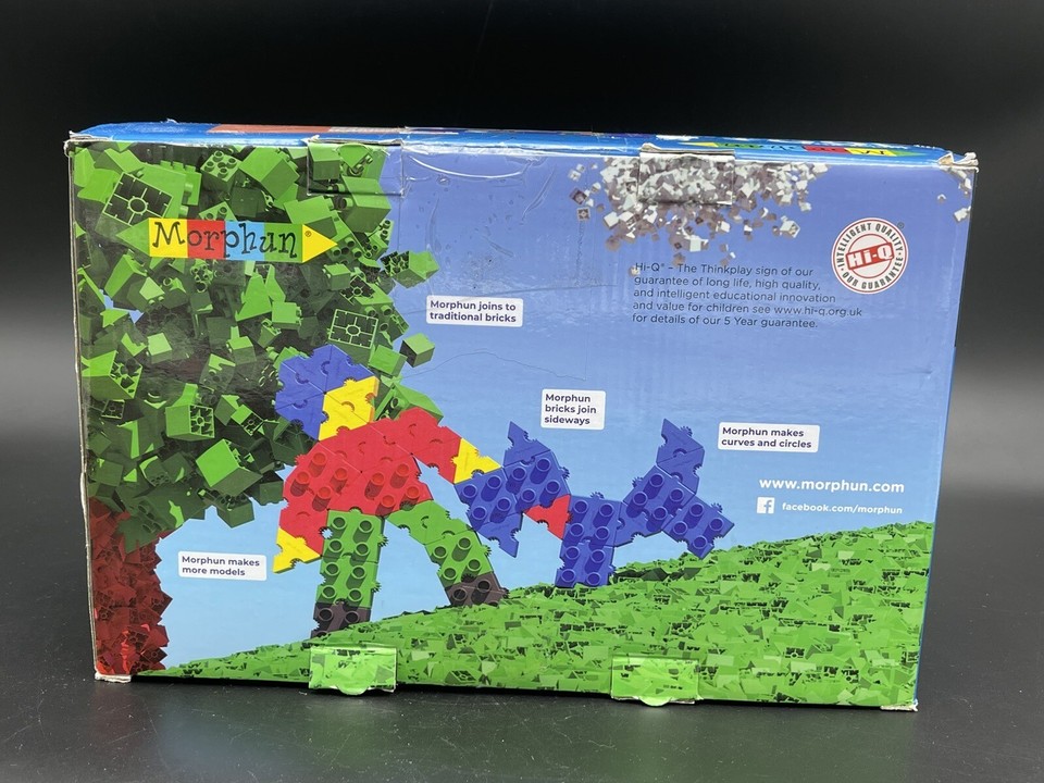 Morphun STEM Building Bricks Set, Junior Xtra, 200 Piece Set Builds 100+ Models | eBay