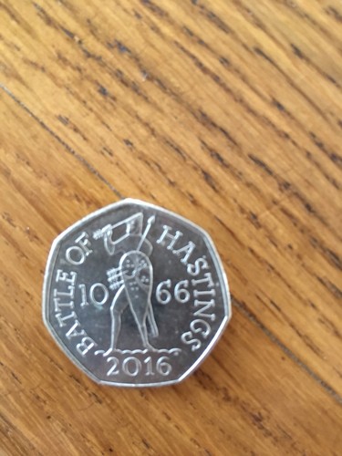 rare 50p coin battle of hastings 1066 | eBay UK