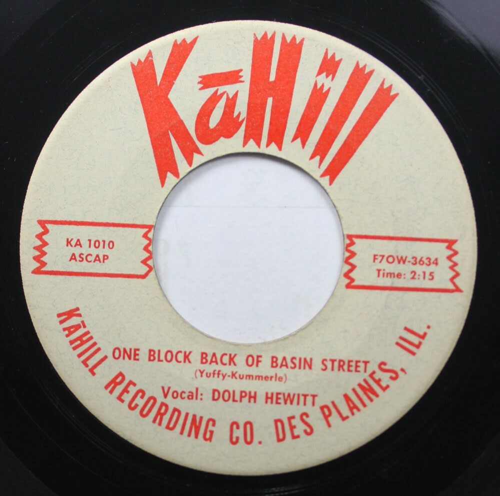 Country Nm! 45 Dolph Hewitt - Teeter Totter Love / One Block Back Of ...