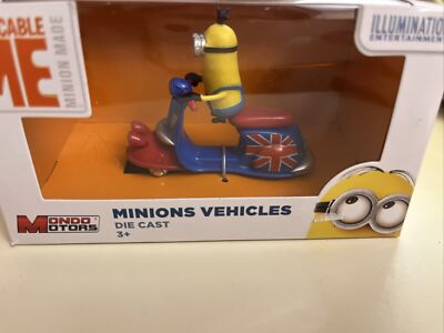 Despicable Me Minion Made Die Cast Vehicles Mondo Motors Toy Car | eBay