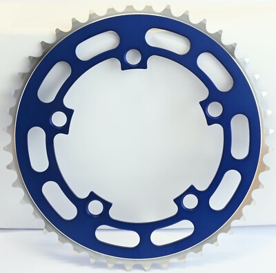 Old School BMX Chainring 5 Bolt Blue 110 BCD | eBay UK