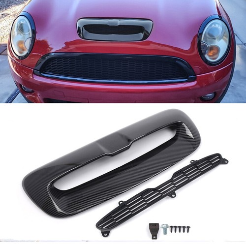Carbon Fiber Hood Air Intake Vent Scoop For 07-14 Mini Cooper S R55 R56 R57 R58 | eBay