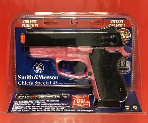 NEW ~ SMITH & WESSON CHIEFS SPECIAL 45 AIRSOFT GUN ~ SPRING PISTOL ...