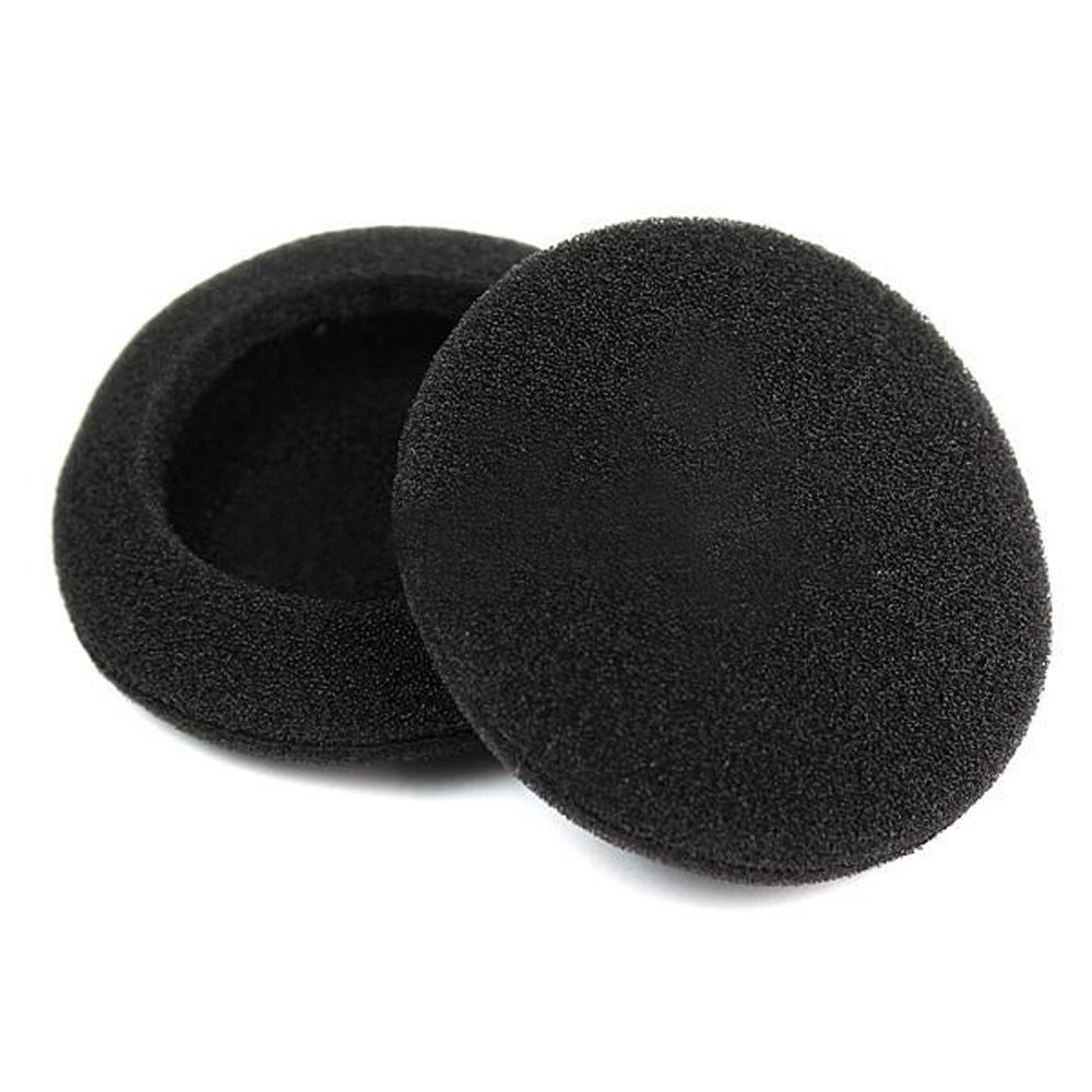 Durable Replacement Ear Pads Earphone Sponge Black Soft Foam Headset ...