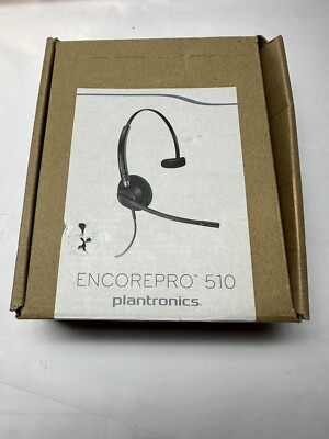 Plantronics Encore Pro HW510 Headset with Adapter Cable | eBay