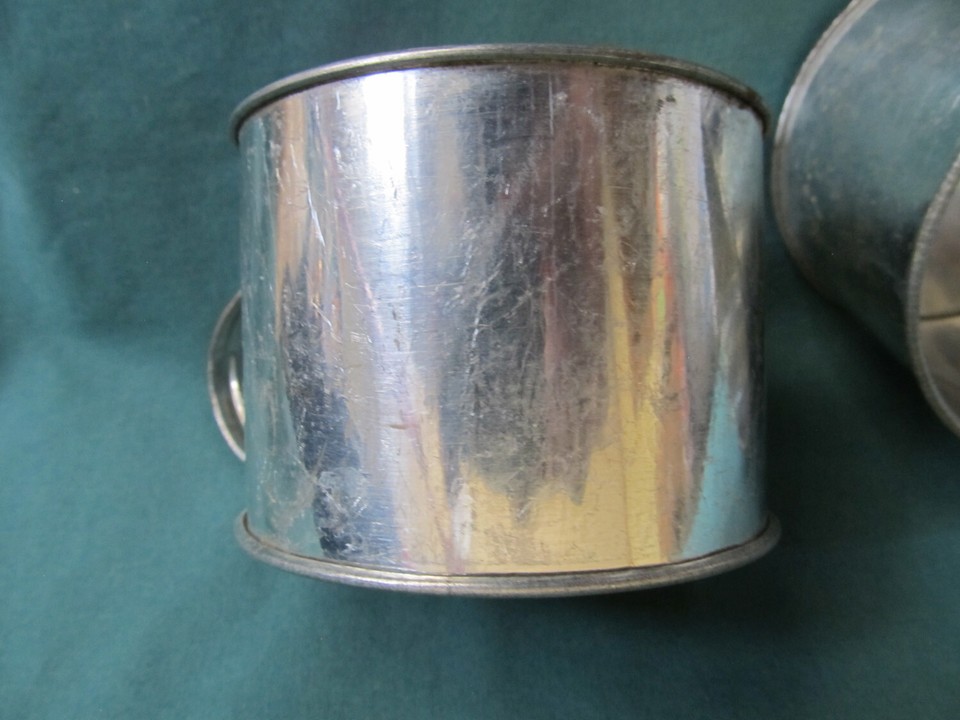 2 Vintage Tin Cups Camp Mugs Coffee Cowboy Antique #2 | eBay