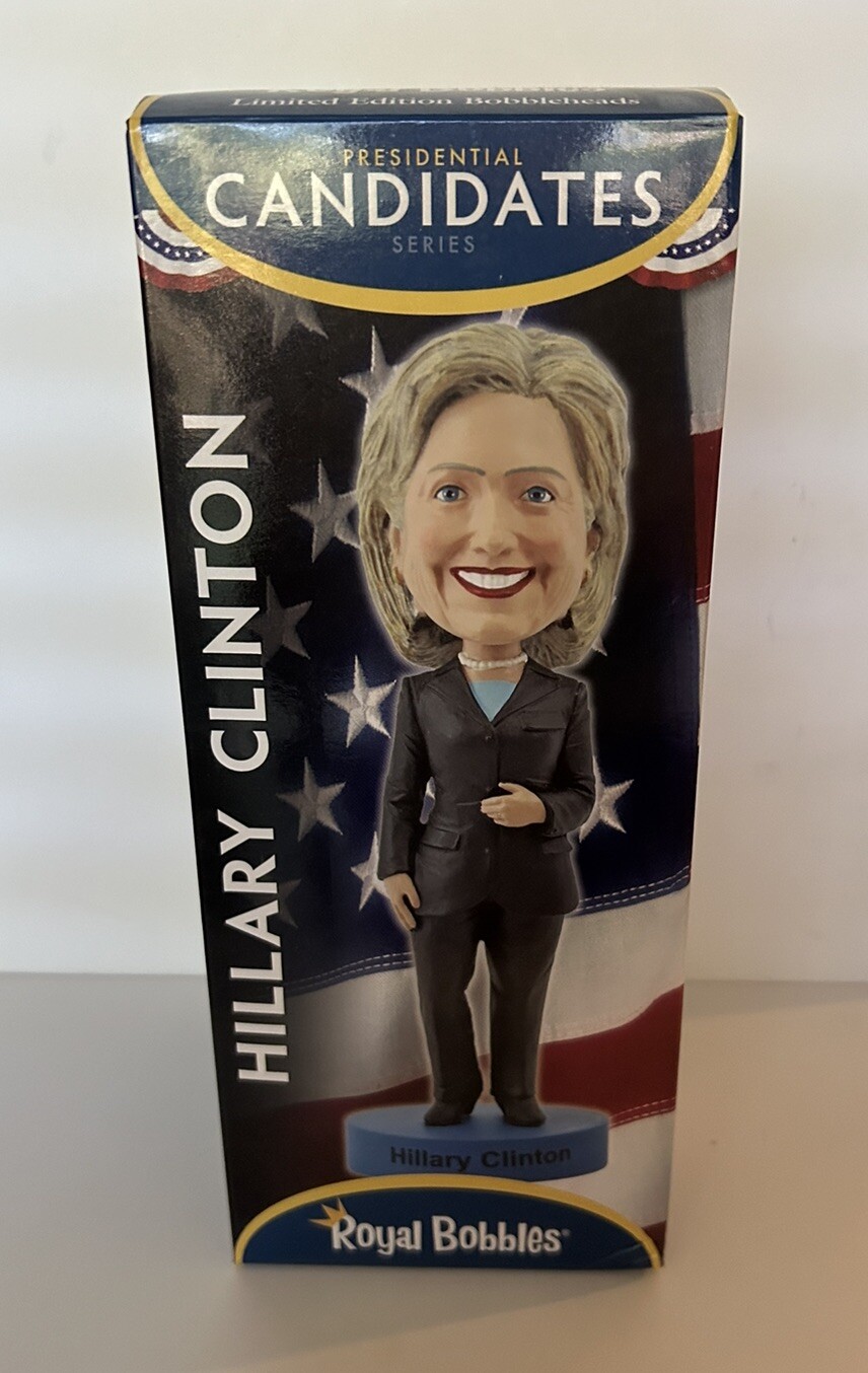 Hillary Clinton Bobblehead Presidential Candidate series Royal Bobbles ...