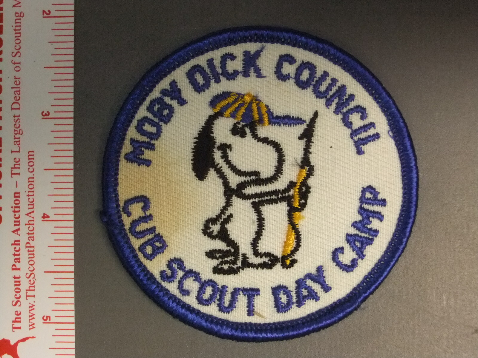 Boy Scout Moby Dick Council Cub Camp Snoopy 9899KK | eBay